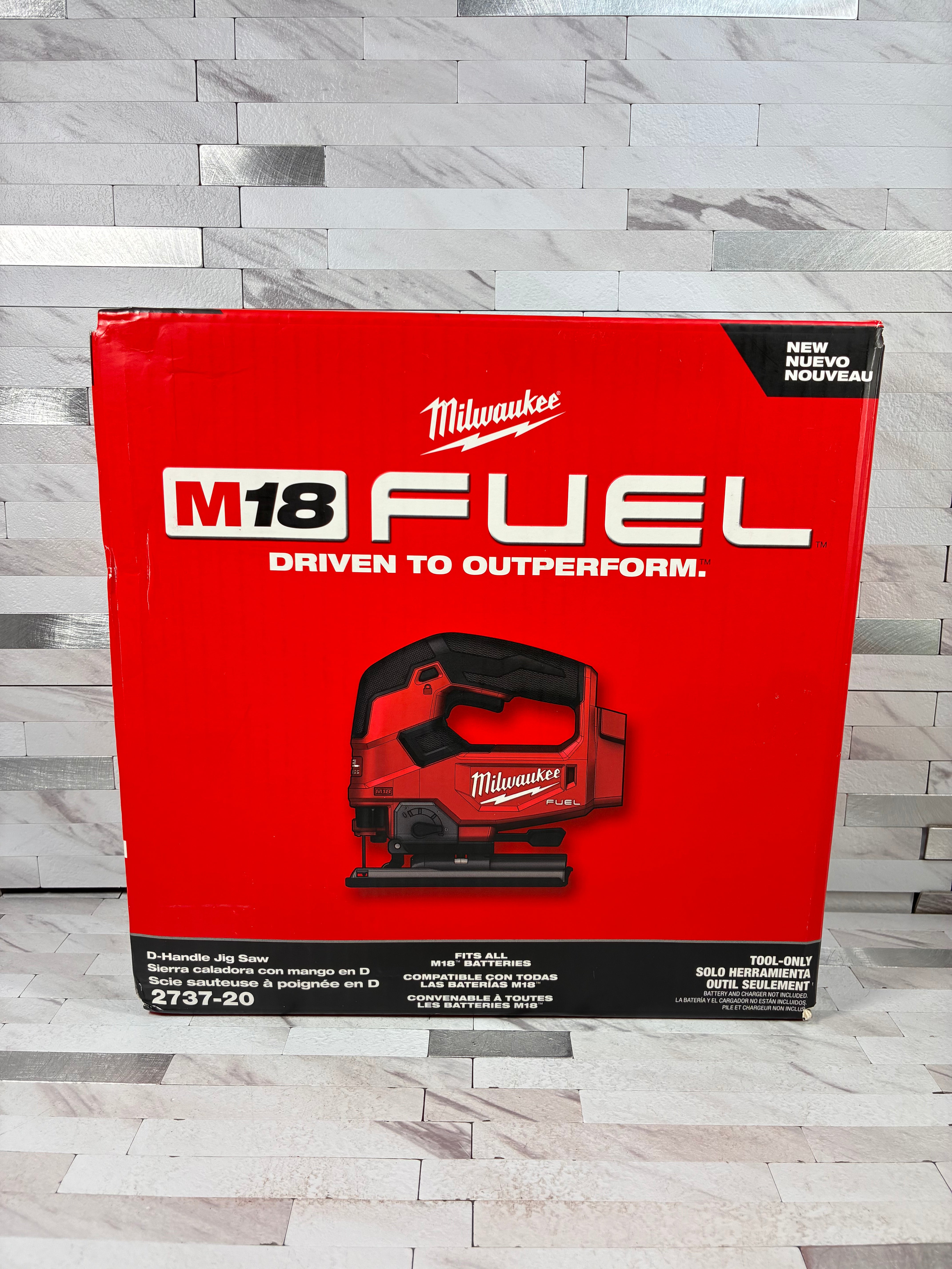 Milwaukee M18 FUEL 18V Lithium-Ion Brushless Cordless Jig Saw (Tool-On ...